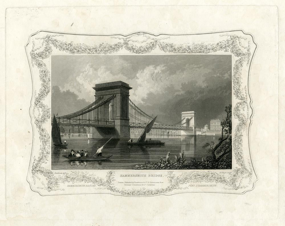 Hammersmith Bridge, 1834 – KittyPrint