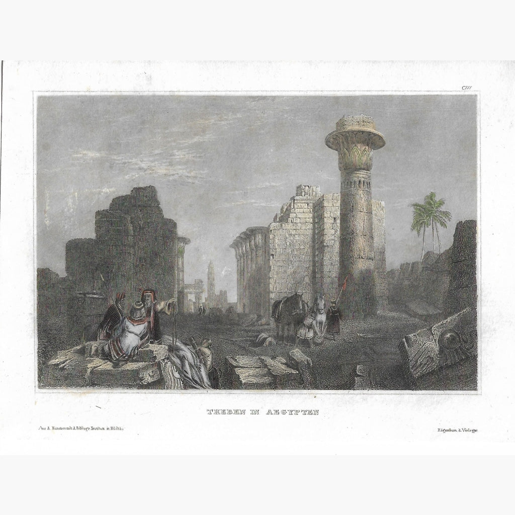 Thebes in Egypt, 1836 – KittyPrint